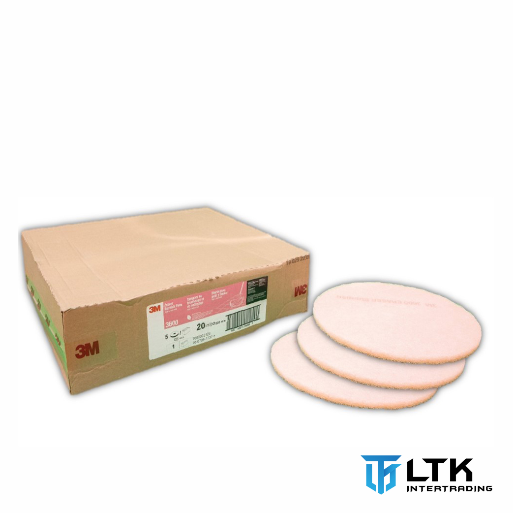 3M Eraser Buffer Pad 3600 แผ่นขัดพื้น 3M สีชมพู - LTK Intertrading ...