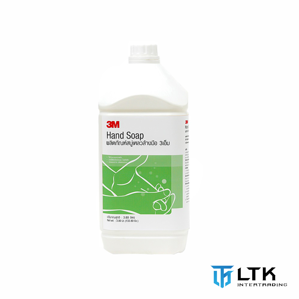 ผลิตภัณฑ์สบู่เหลวล้างมือ 3M HAND SOAP ขนาด 3.8 ลิตร - LTK Intertrading ...